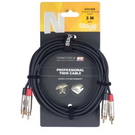 Johnny Roadhouse Music - Stagg NTC3R Phono Cable